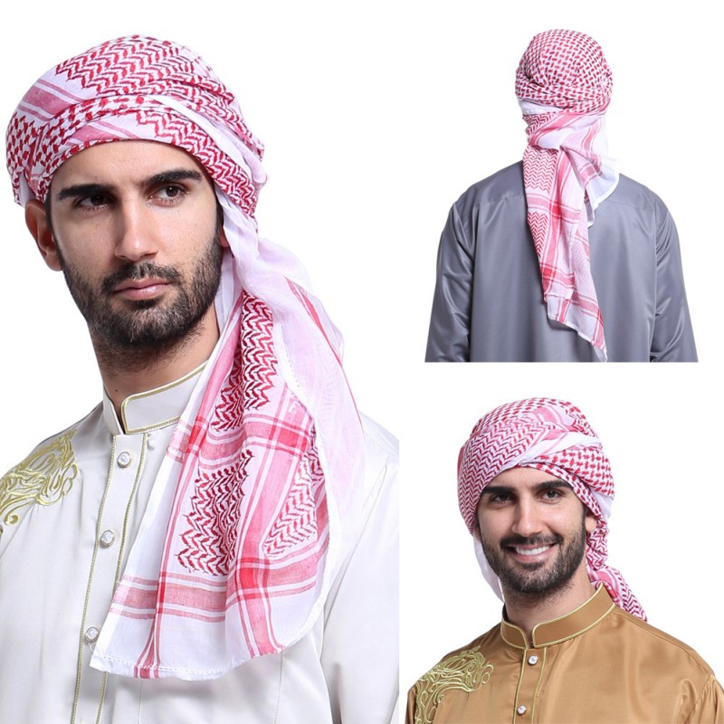 Cotton Muslim Islamic Hijab Inner Hats Caps Scarf Arab Mens Boys Ninja ...