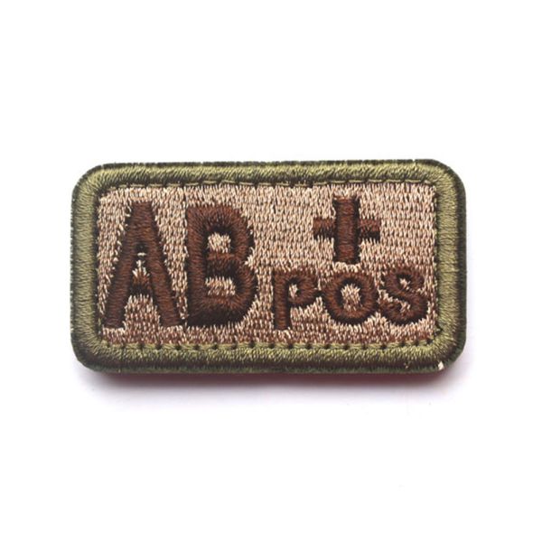 Newest Military Tactics Blood Types Embroidered Patch Medical Armband 2 ...